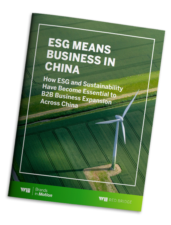 Brands in Motion 2023: ESG Means Business in China | WE Red Bridge